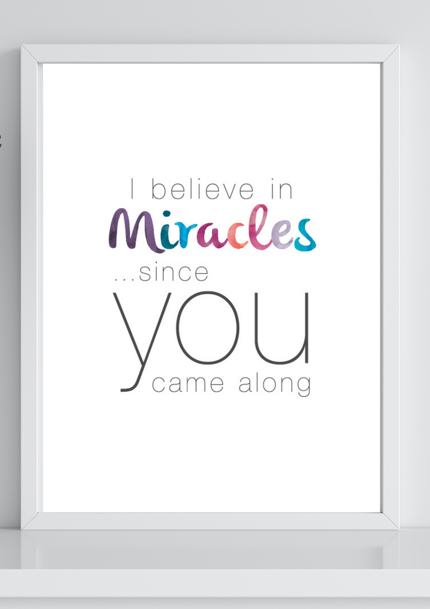 Believe In Miracles Quotes